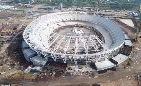 STADE DE FOOTBALL DE DOUALA AU CAMEROUN - Willier Ingénierie
